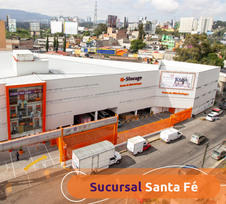 Sucursal Santa Fe | U-Storage Renta de Mini-bodegas